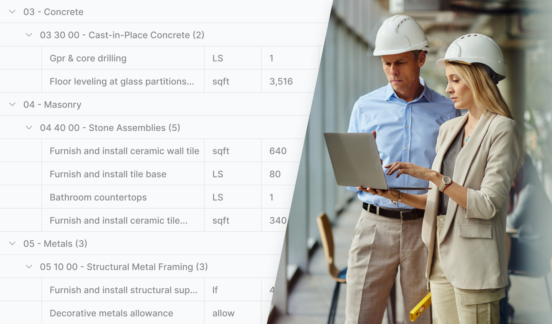 Buildr | The AI Precon Workspace